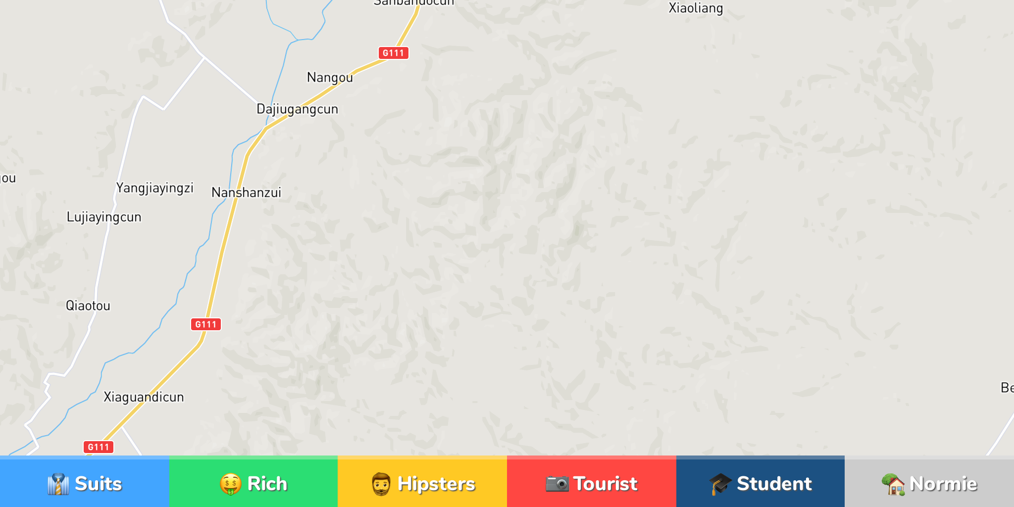 Chifeng Neighborhood Map