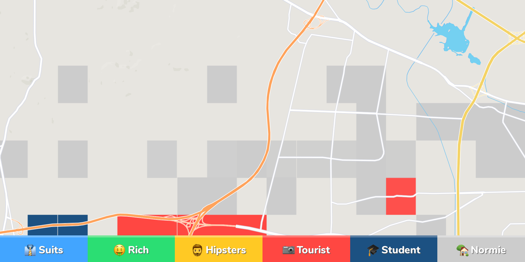 Handan Neighborhood Map