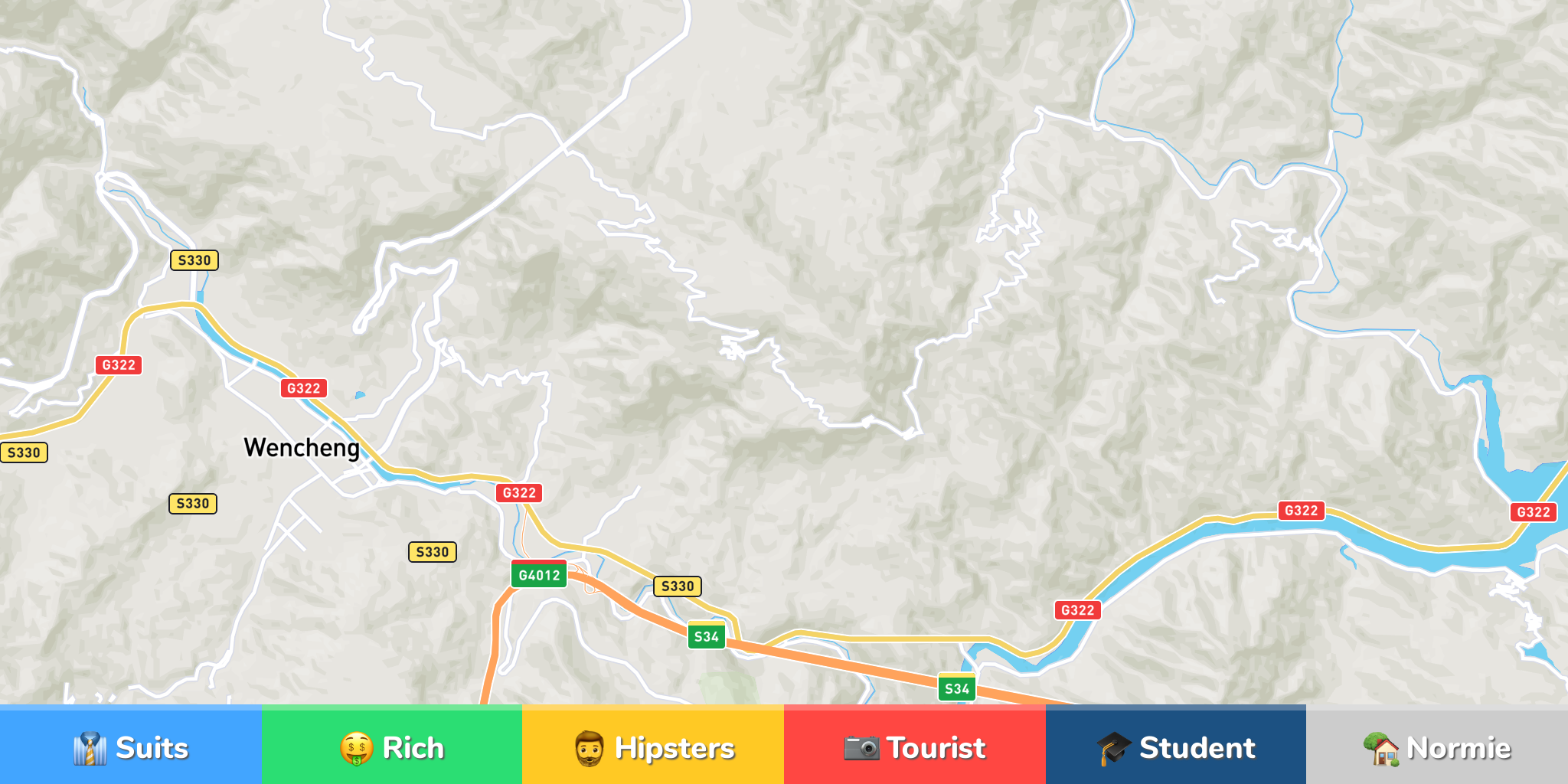 Rui'an Neighborhood Map