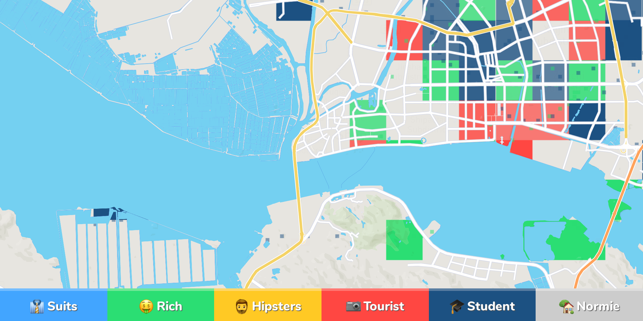 Shantou Neighborhood Map