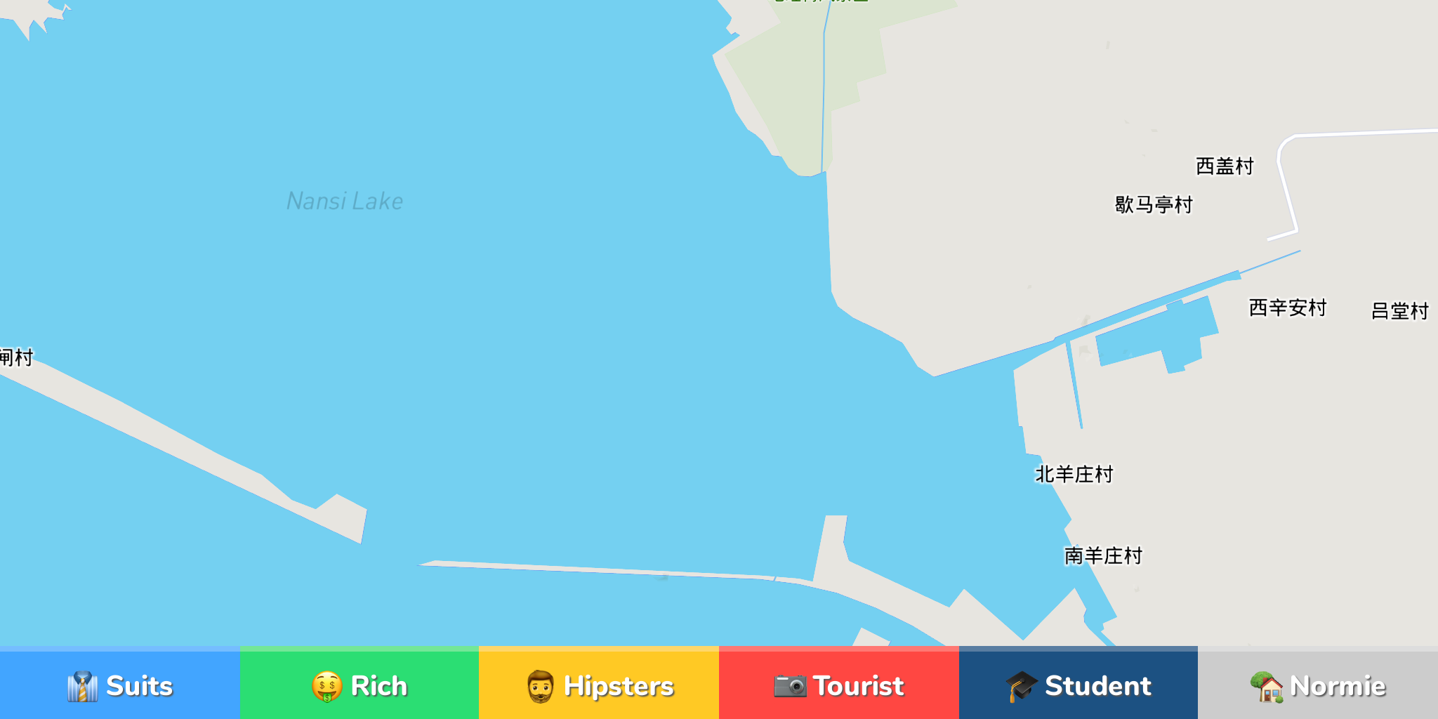 Tengzhou Neighborhood Map