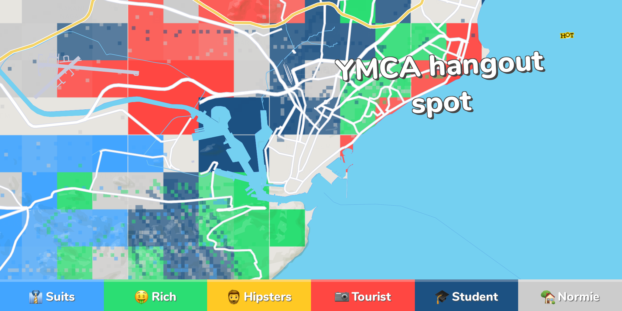 Visakhapatnam Neighborhood Map