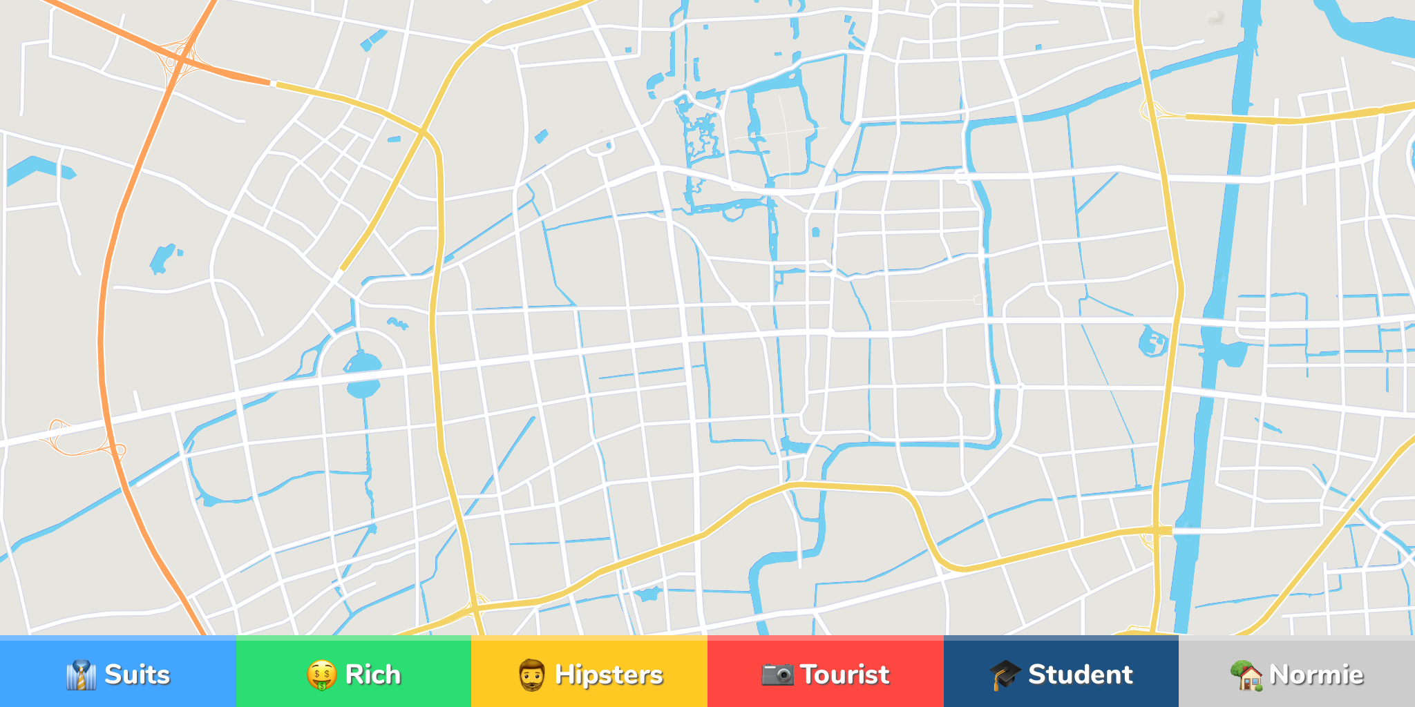 Yangzhou Neighborhood Map